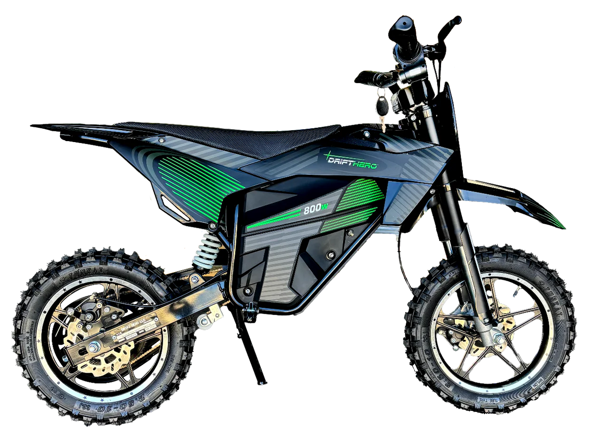 Drift Hero 36V/9Ah 800W Electric Dirt Bike – Electric Ride Co.