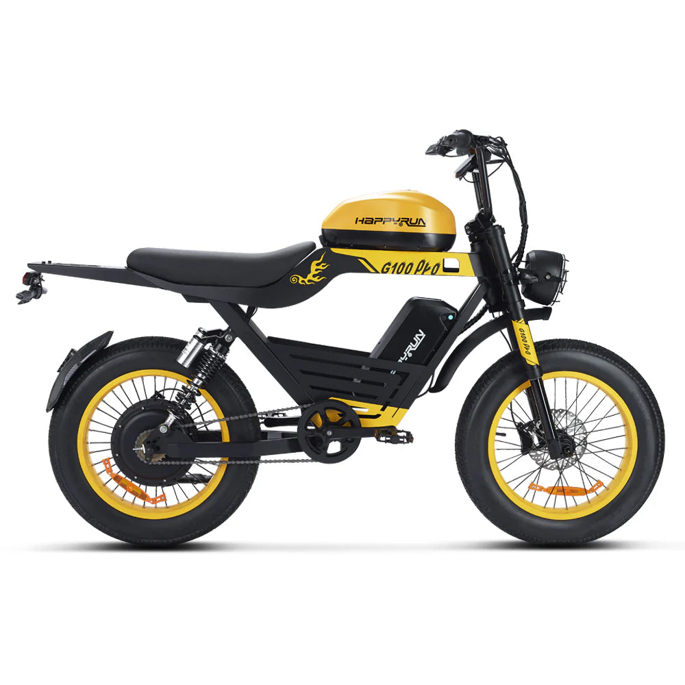 HappyRun G100 Pro 72V/33Ah 6000W Electric Bike – Electric Ride Co.